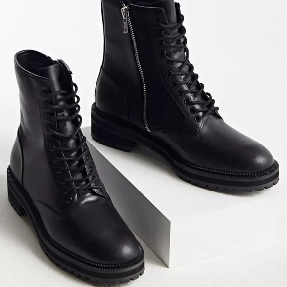 Urban Outfitters | Shoes | Urban Outfitters Utility Boots Black Size 8 ...